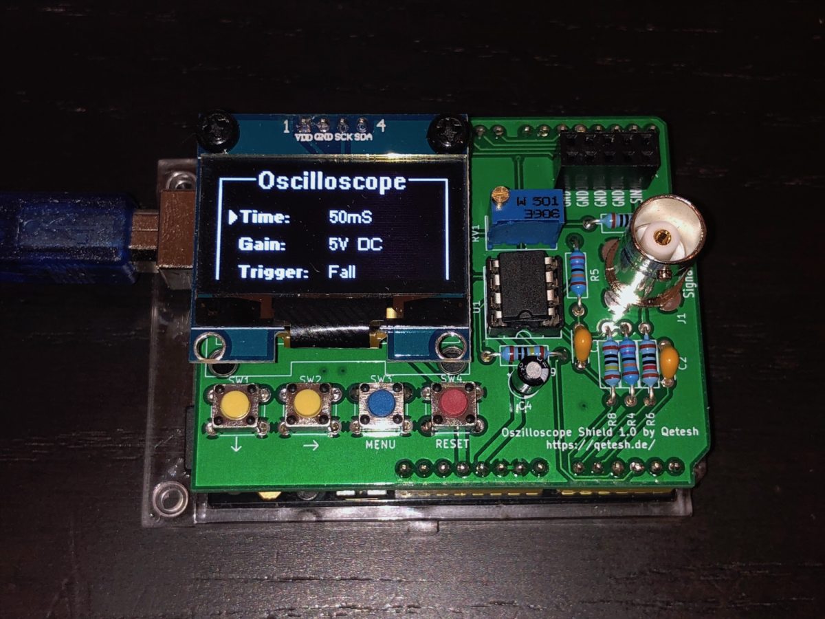 Arduino Oscilloscope – Qetesh's Workbench