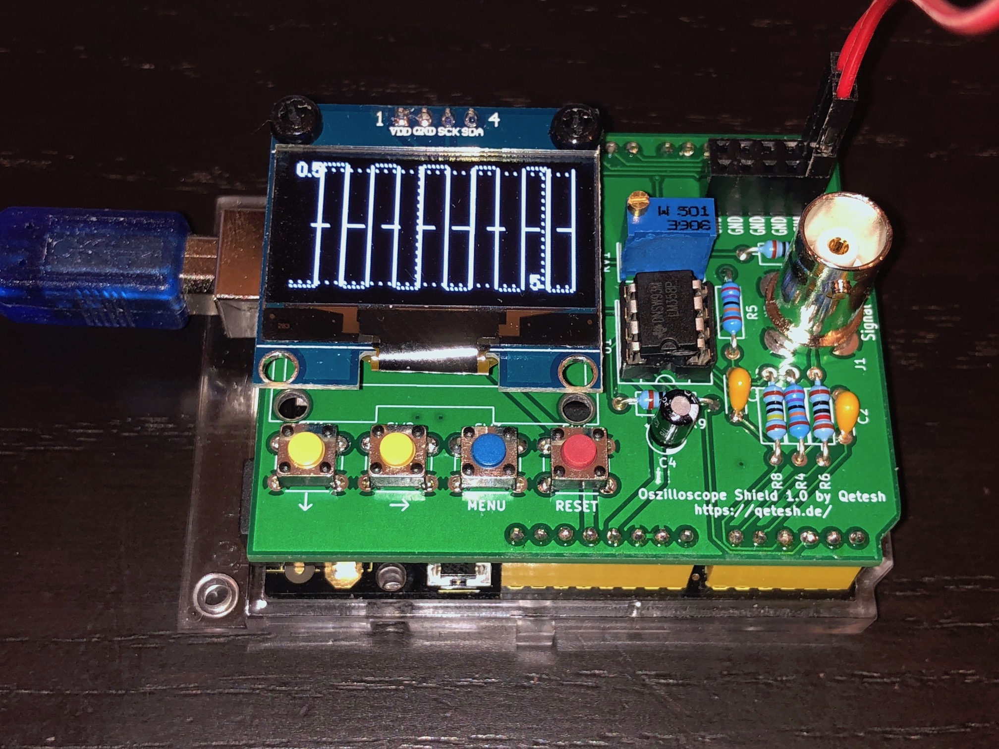 Arduino Oscilloscope – Qetesh's Workbench