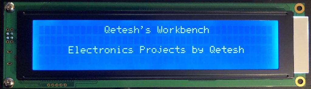 Qetesh's Workbench – Electronics Projects by Qetesh