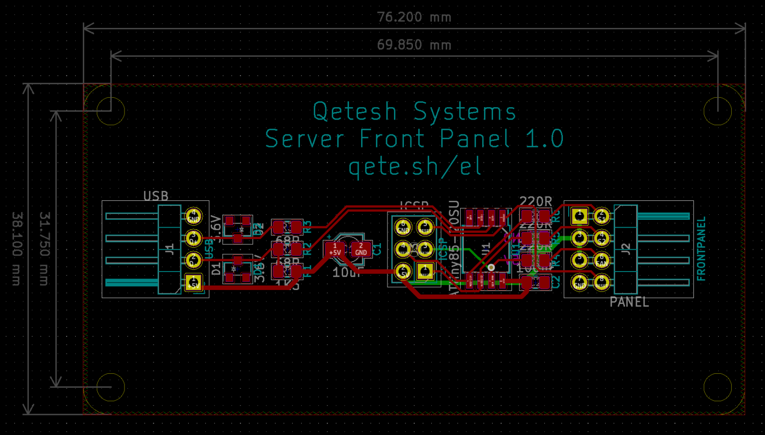 Server Front Panel – Qetesh's Workbench